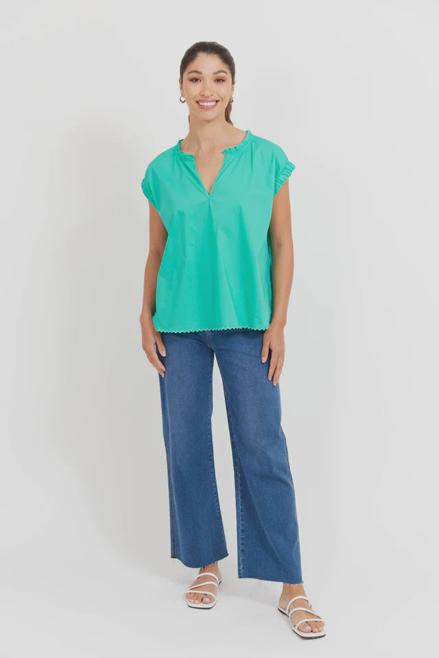 Brasilia Top - Mint – Impress Winton