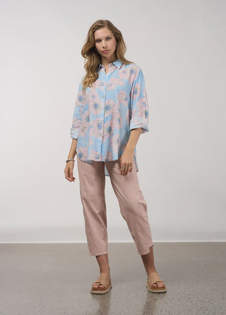 Poetic Shirt - Eggshell Multi – Impress Winton